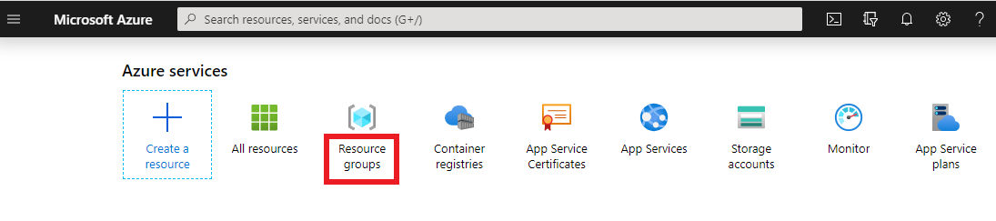 Setup an Azure Container Registry with Azure Portal