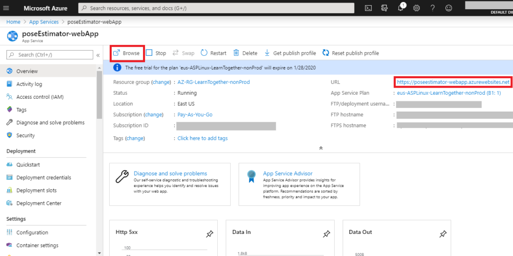 Deploying a containerized Web App | Azure App Service