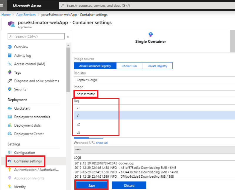 Deploying a containerized Web App | Azure App Service