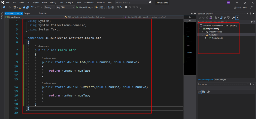 Create A Dotnet Standard Library Step By Step A Cloud Techie