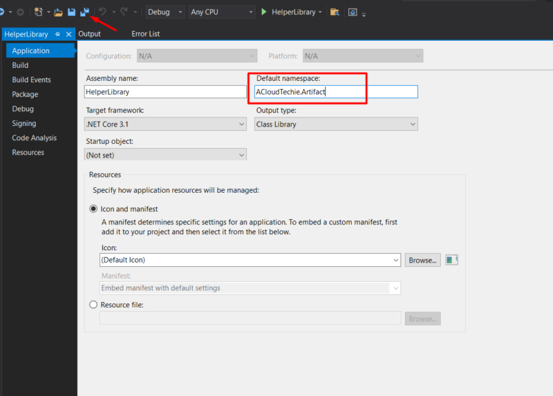 Create A Dotnet Standard Library Step By Step