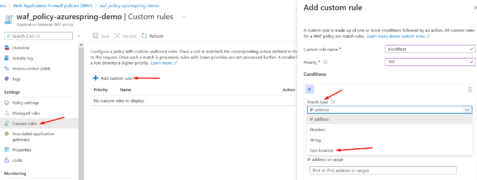 Geo-Restricting Web Application using WAF in Azure - A Cloud Techie